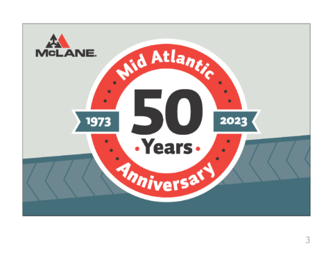 McLane Company Celebrates 50th Anniversary of Mid-Atlantic Distribution ...